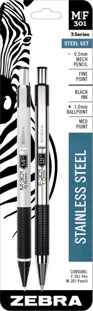 PEN/MECH PENCIL MF301 BLK | Zebra Pen | Nashville State Community College