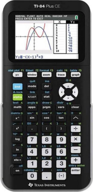 TI84 PLUS CE GRAPH CALC | Nashville State Community College